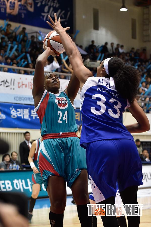 [WKBL] 1, 2순위 용병 맞대결