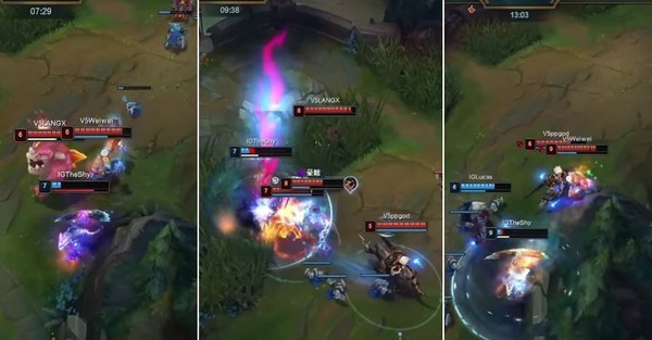 [LPL] 더샤이의 단두대 (V5 vs iG)