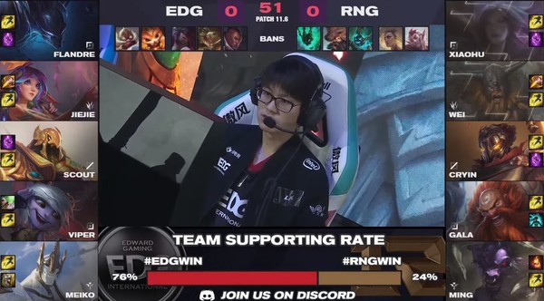 [LPL P.O] '봉화를 올려라' RNG, 결승 진출 (RNG vs EDG)