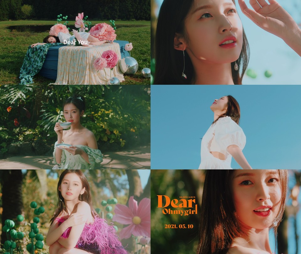'콘셉트 요정' 오마이걸, ‘Dear OHMYGIRL’ 새 트랙 필름 공개