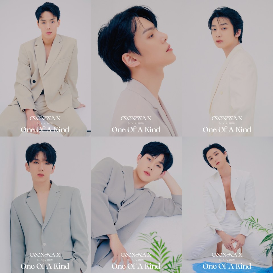 '컴백 D-7' 몬스타엑스, 다채로운 스타일링으로 자랑한 슈트핏의 정석 '순백의 여섯 남자'