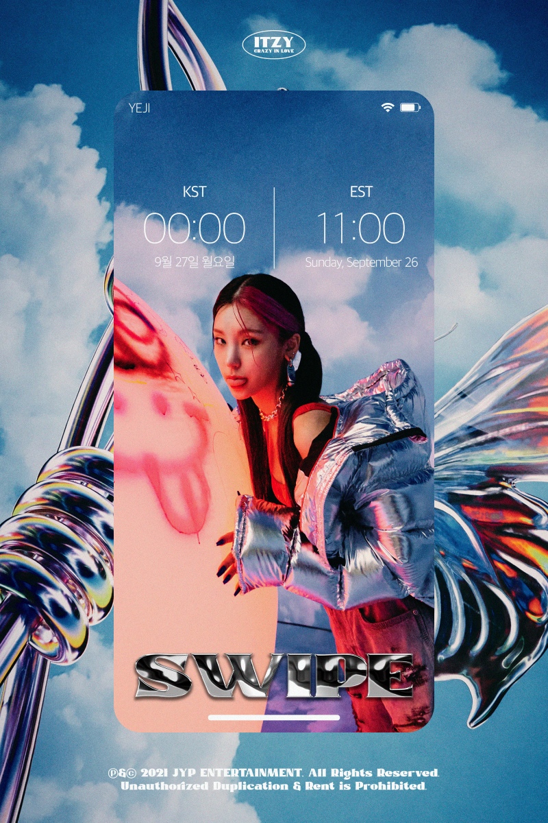 ITZY (ITZY) Reveals SWIPE Concept Image…Street Mood Unique Visual