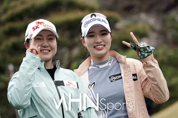 이승연-안지현 '크리스F&C KLPGA챔피언십 기대해주세요'[포토]