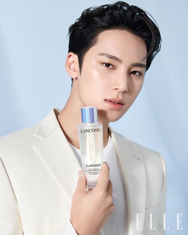 SEVENTEEN's Mingyu, the handsome man within the glowing skin.