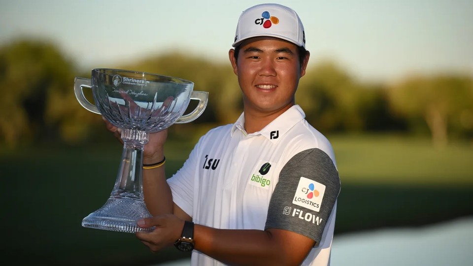 "타이거 우즈보다 빨라"..김주형, 20세 3개월에 PGA 2승 달성