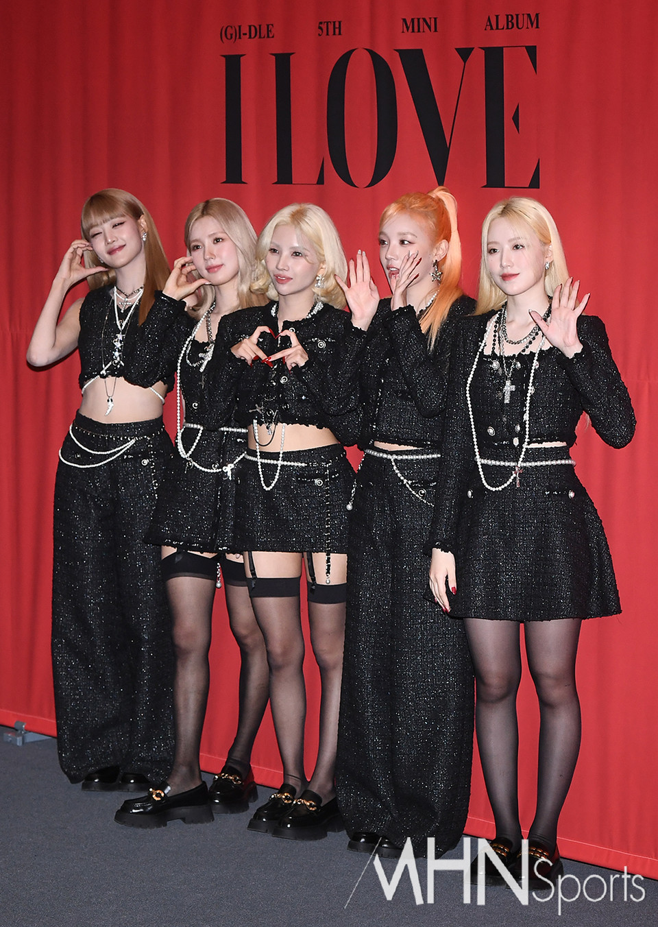 [ms포토] 여자 아이들 화려한 컴백