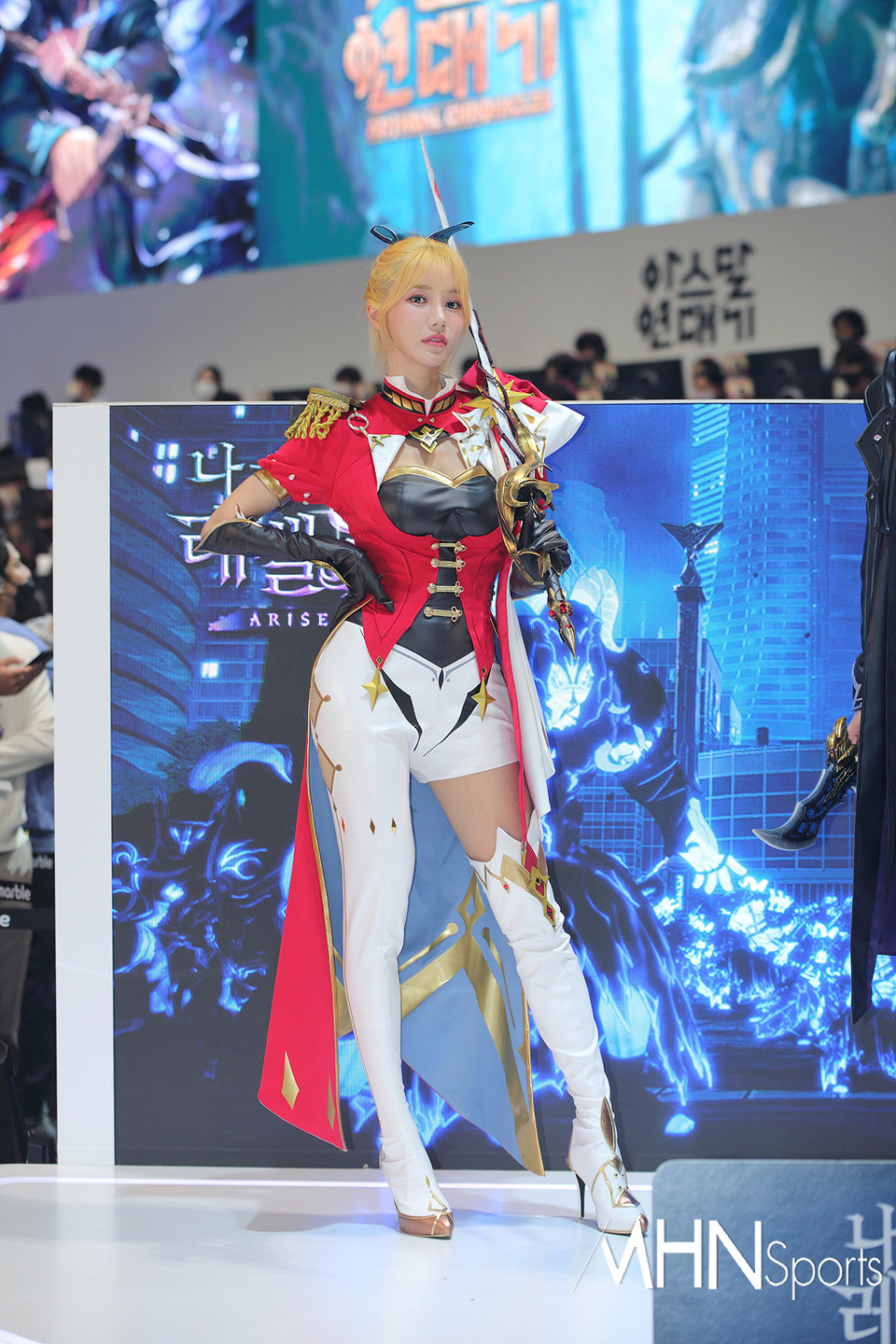 [Ms포토] 레이싱모델 임솔아 '매혹 넘치는 여전사 코스프레'