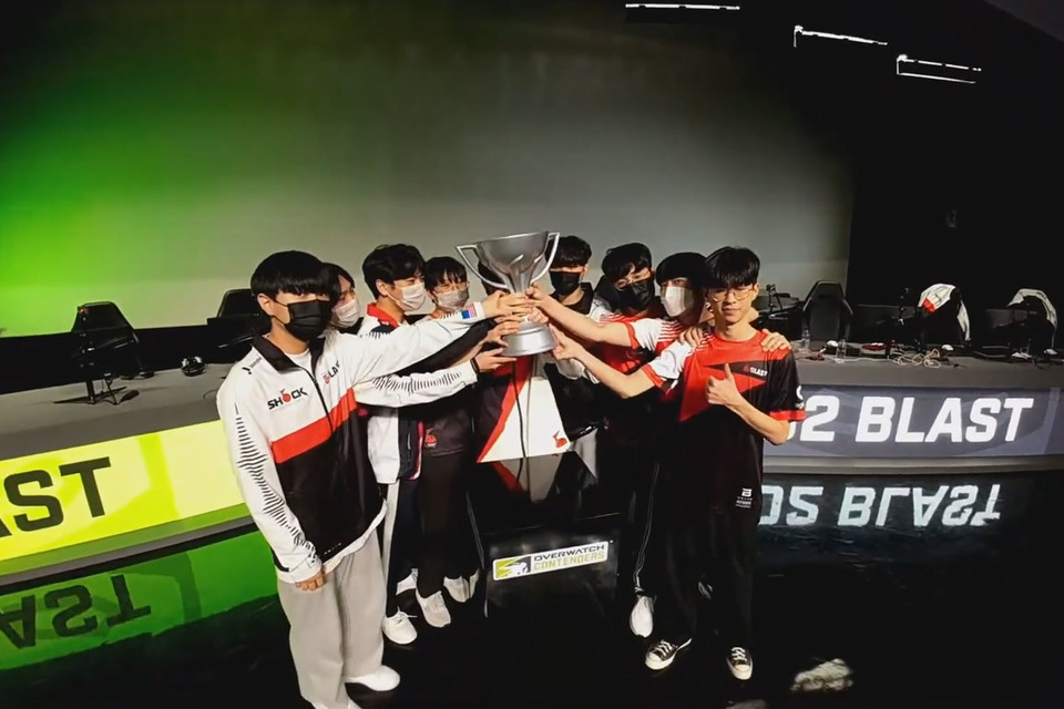'전승 우승' O2 BLAST, 오버워치 국내 최강팀 등극