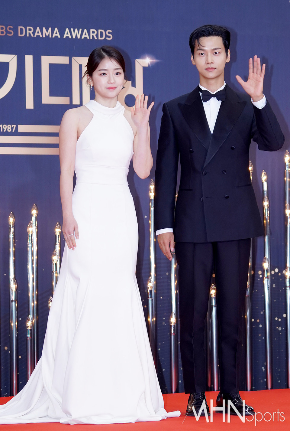 [Ms포토] 변서윤-차학연 '커플케미 자랑하며'