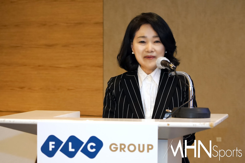 [Ms포토] 최영길 DA 트립 대표 'FLC와 함께 해요'