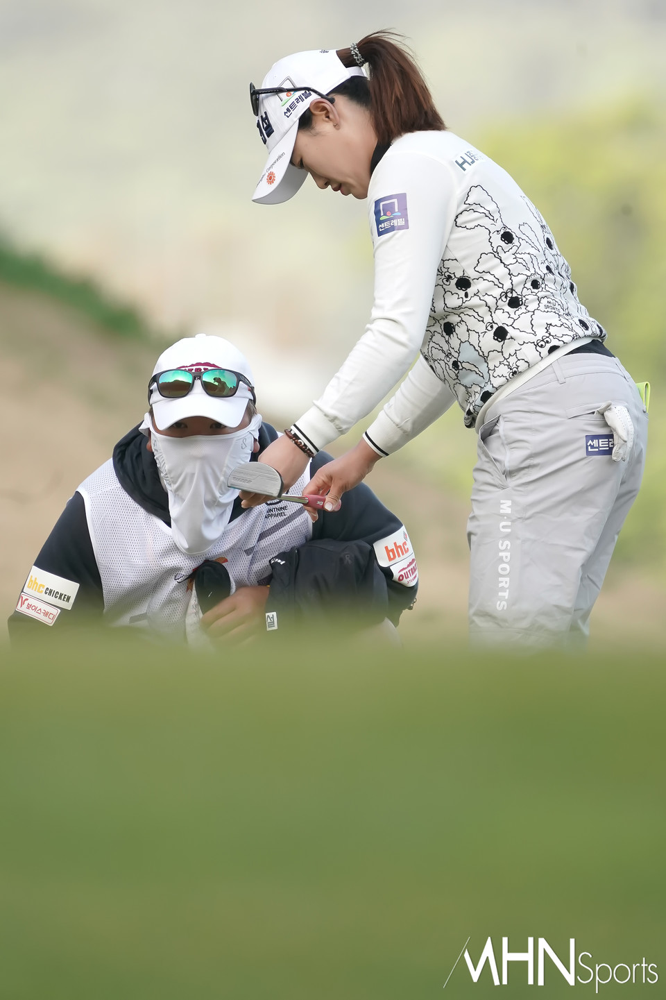 [Ms포토] 지한솔 '퍼트를 평행하게'