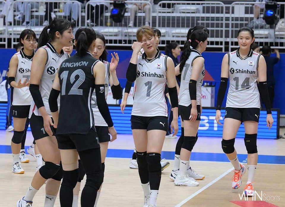 [Ms포토] VNL 23연패