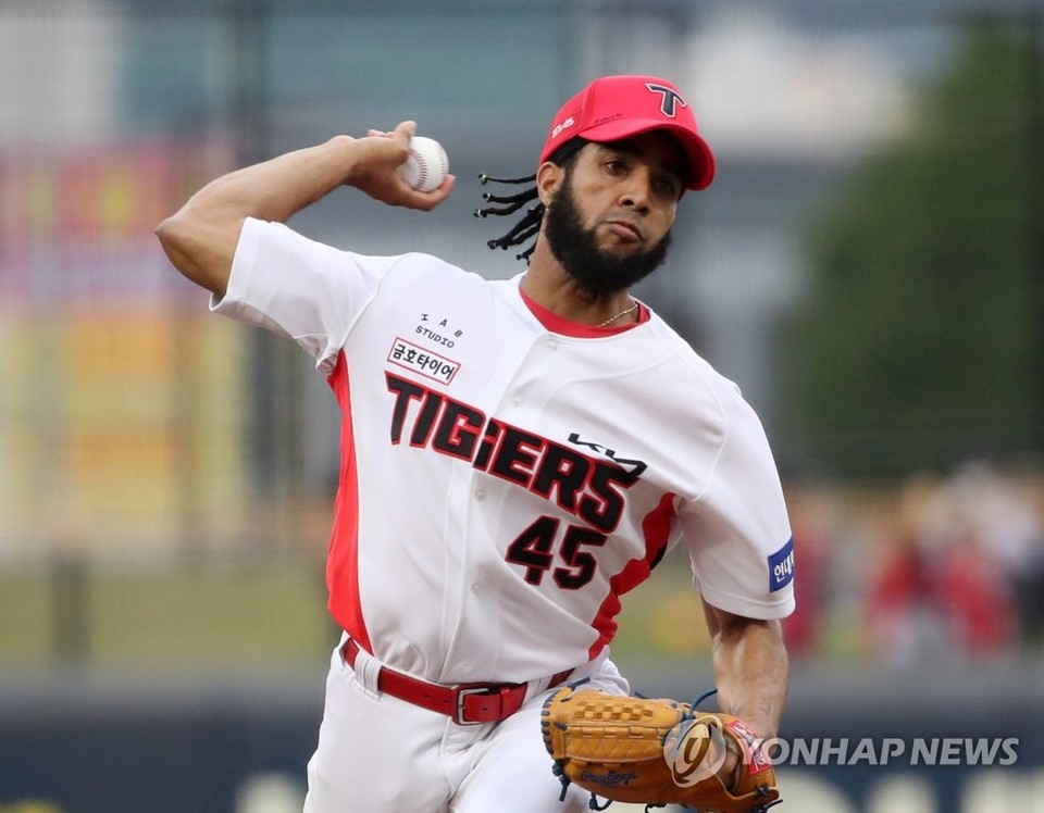 KIA, ‘ERA 6점대’ 메디나 방출…“조만간 차기 외인 투수 결정”