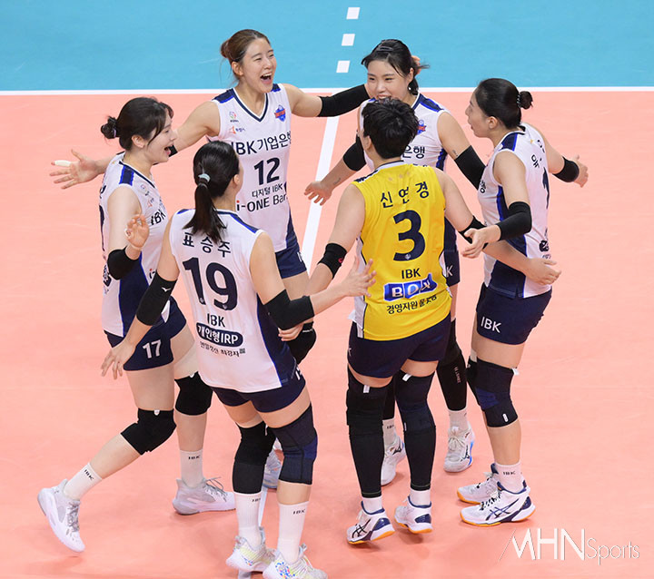 [Ms포토] IBK기업은행 '7년만의 우승 도전'