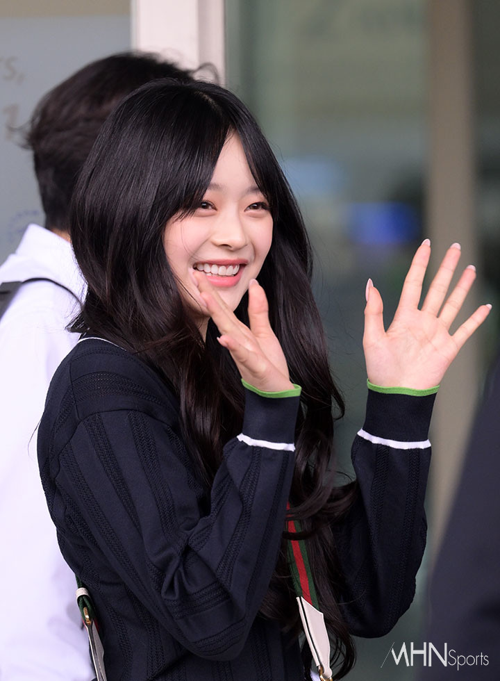 [Ms포토] 뉴진스 하니 '예쁜 미소'