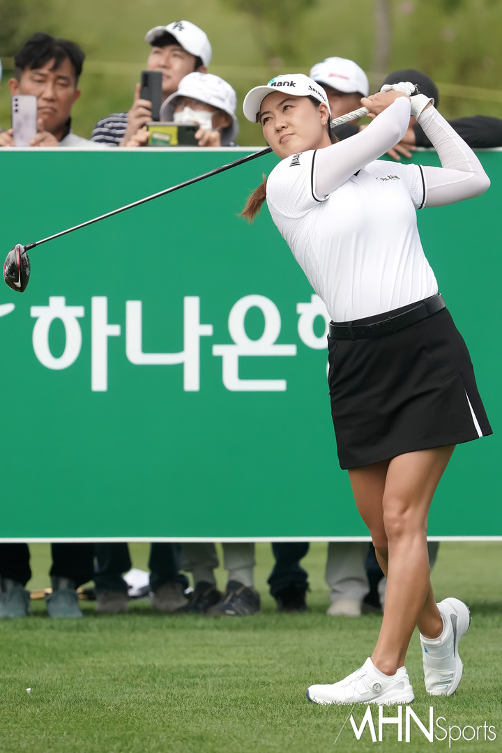 [Ms포토] 이민지 '스폰서 대회 우승 노리는 티샷'