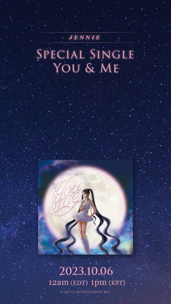 JENNIE Releases Special Single 'You & Me'