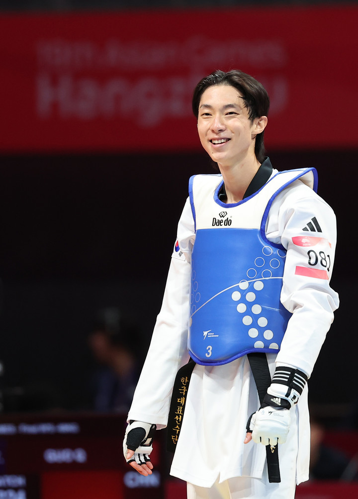 'AG 금메달리스트' 태권도 장준, 그랑프리에서는 은메달 목에 걸었다