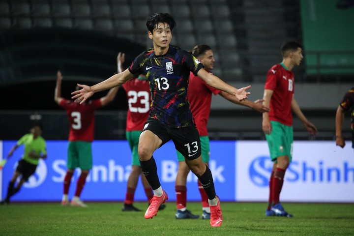 백민규 2게임 연속골…한국 U-18 대표팀, 모로코와 무승부 ‘무패 질주’