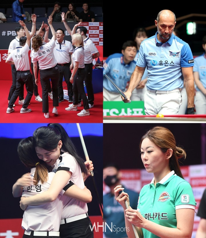 첫 날만큼은 못 진다! PBA 팀리그 첫 날 전원 7세트 대혈전 벌여