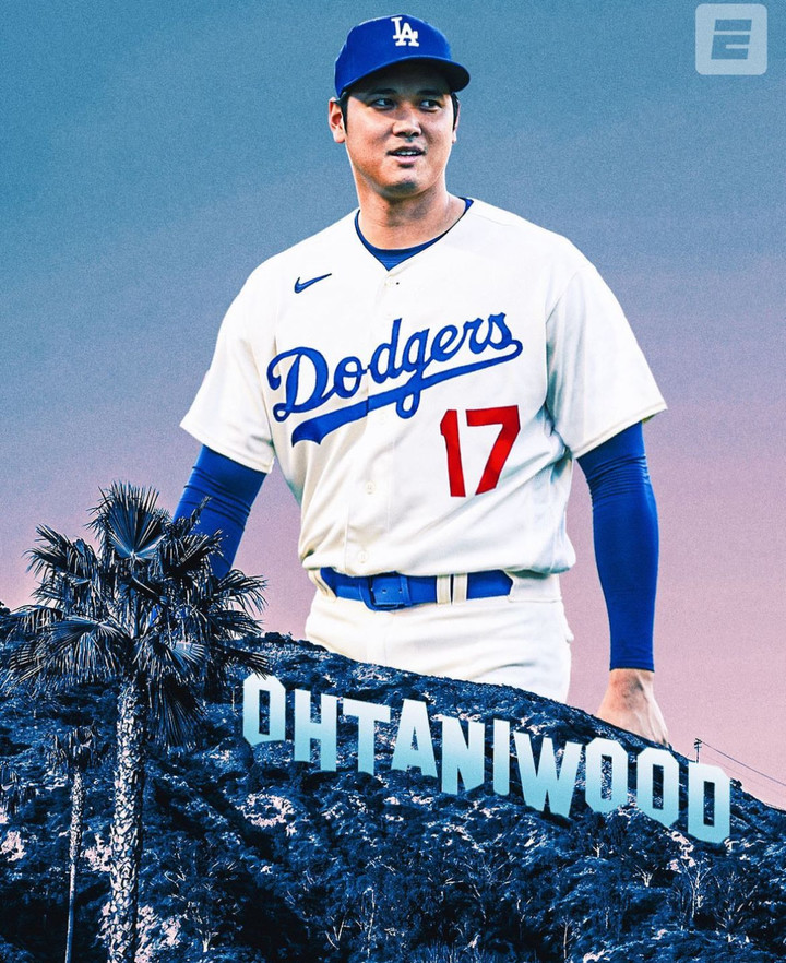 다저스 오타니 영입 공식 발표, "WS 우승 퍼레이드 하고파"