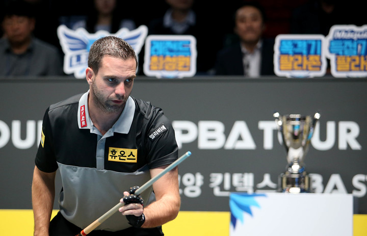 사이그너의 큐 끝 '마술' 작렬...PBA 최고 승부치기 HR 13점으로 64강 안착