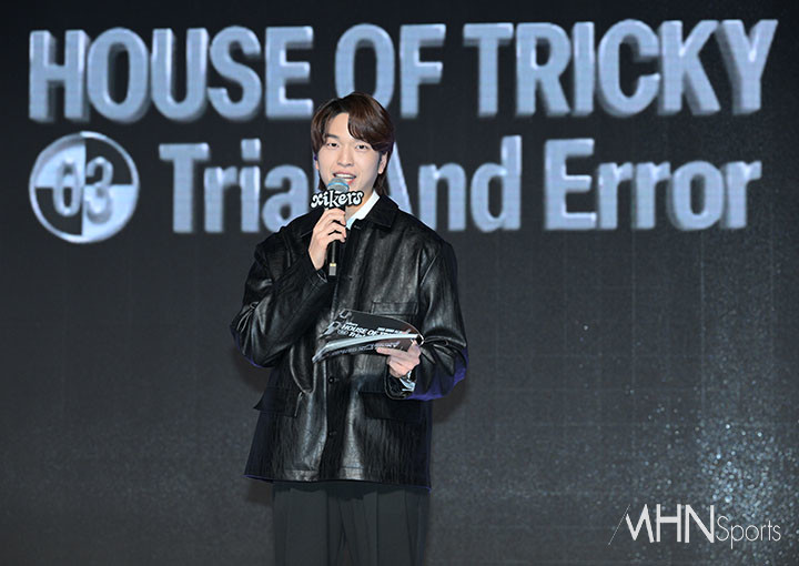 [mhn포토] 유재필 'KQ엔터 사랑 MC'