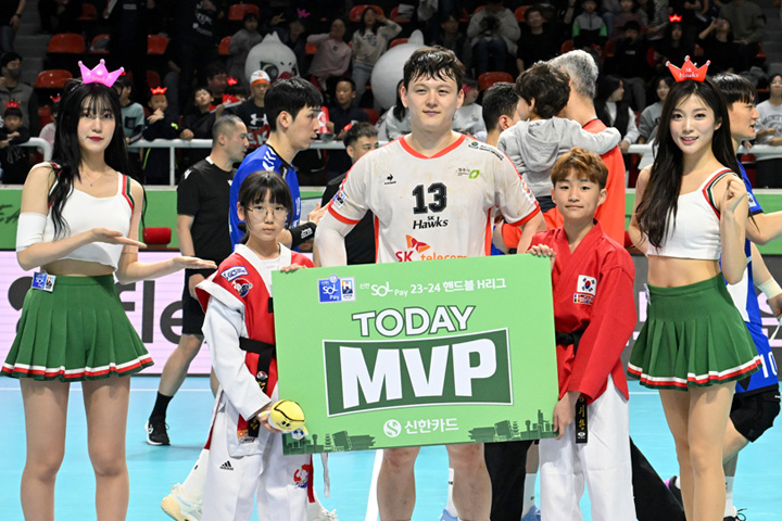 [핸드볼 H리그] SK호크스, 인천도시공사 꺾고 1위 두산 바짝 추격