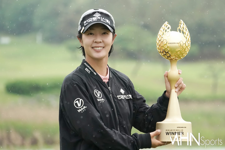 'KLPGA 2승' 교촌 레이디스 오픈 우승 박지영, 세계 39위로 '껑충'