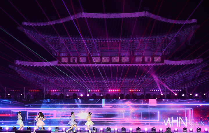 [mhn포토] 뉴진스 '경복궁놀이'