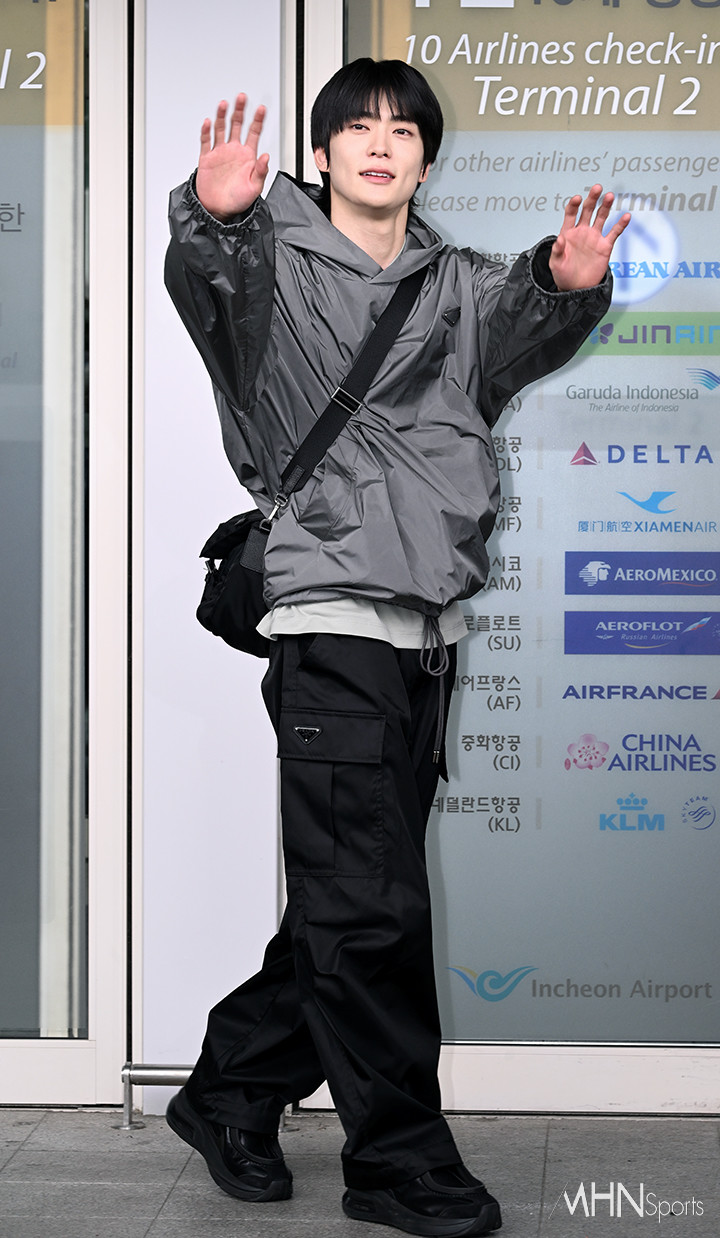 [mhn포토] NCT 재현 '밀라노 패션위크 다녀올게요'