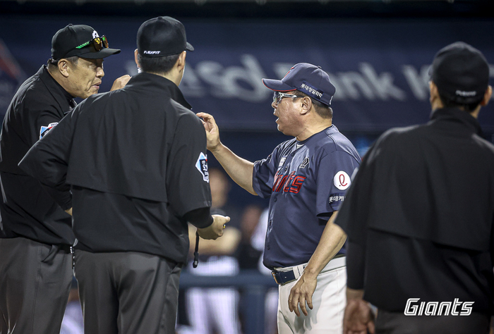 '김태형 퇴장=승리' 공식 깨졌다...KT 9회말 '김원중 폭투' 7-6 끝내기 승리 [수원에서mhn]