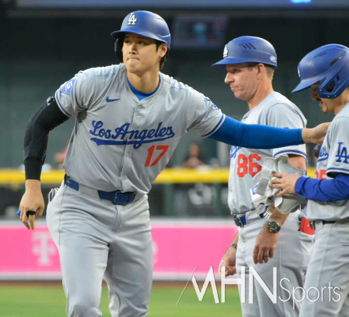 LA 다저스 오타니, SF전 라이벌전에서 11경기 연속 타점 도전