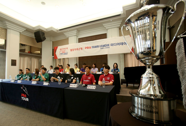 [PBA미디어데이] "더 떨어질 곳 없는" 휴온스부터 '최연소 맏언니' 있는 에스와이까지