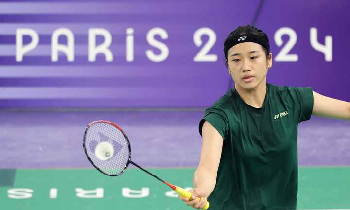 [2024파리] 홀로 경기를 쥐고 놀았다...'셔틀콕 황제' 안세영, 단 30분 만에 8강 직행