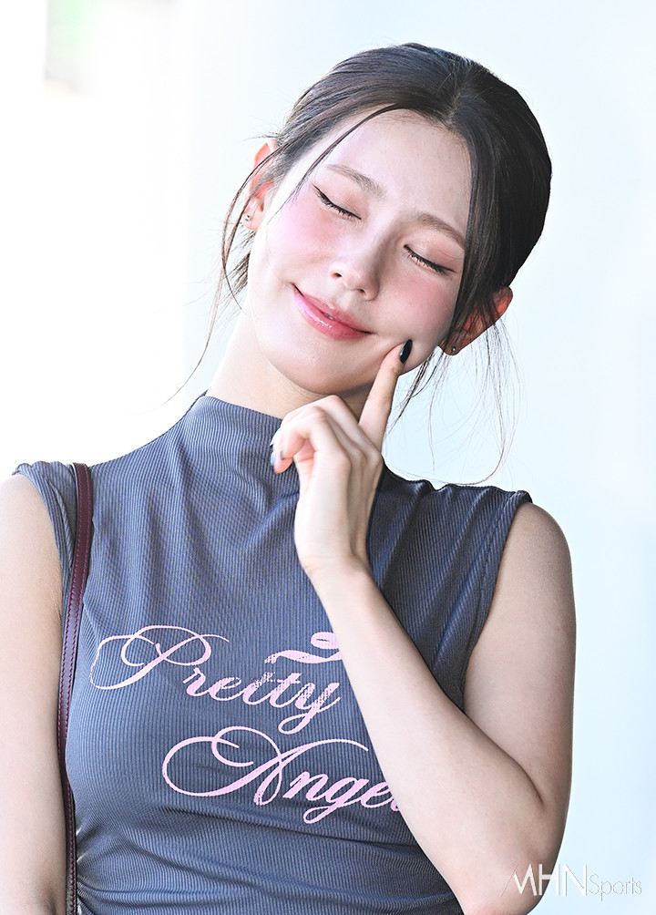 (여자)아이들 미연 '이 미모 활홍한 꿈 같아'