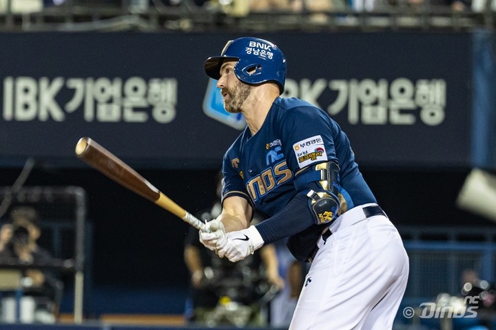 '홈런 선두' 데이비슨 38호포-신민혁 시즌 8승 NC, 2연승...SSG는 앤더슨 7실점 부진[인천에서mhn]