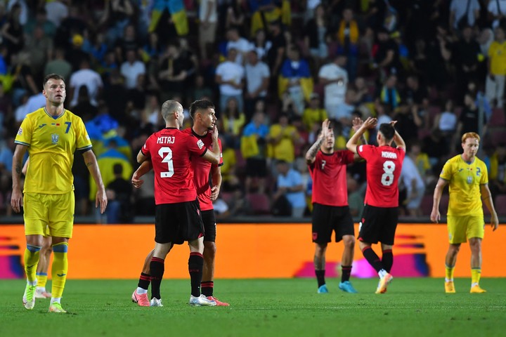 'K리거' 아사니 네이션스리그서 결승골 폭발...알바니아, 우크라이나 상대 2-1 역전승 '이변'