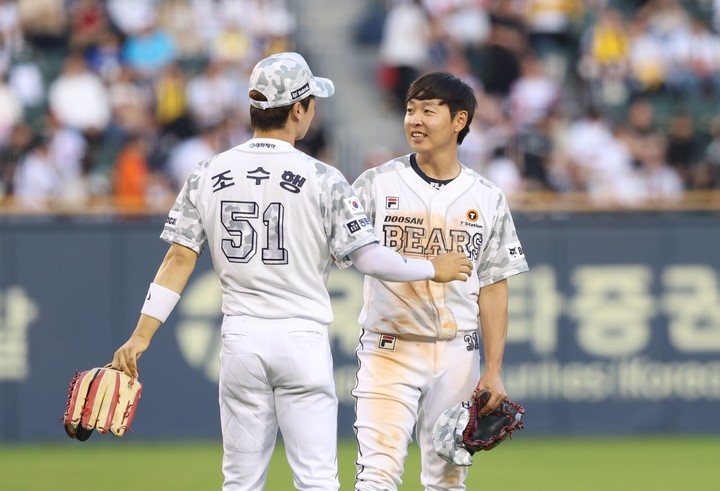 '전날과 동일 타선' 두산 라인업 [WC2]