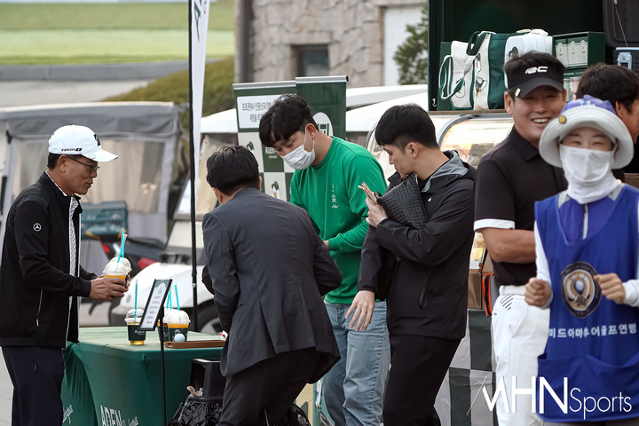 [mhn포토] 프랭크버거배 미드아마 최종라운드, 무료 커피