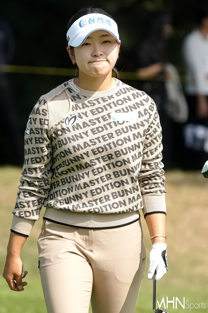 [mhn포토] 유현조, 핀 위치 만만치 않네