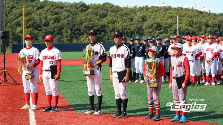 '고등부 대전고 우승' 제36회 한화기차지 초중고 야구대회 성료