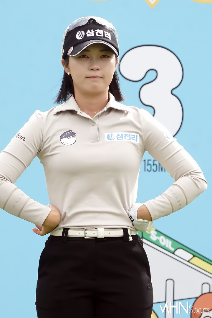 [mhn포토] 전예성, 회심의 눈빛