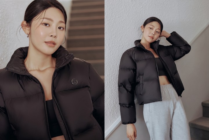 '솔로지옥퀸' 최혜선, 건강美 가득 에슬레저 패딩룩