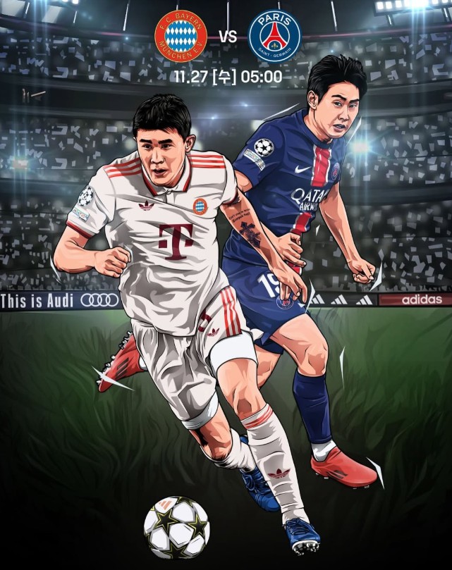 '강인아 봤지?' PSG전 승리 이끈 김민재, POTM 선정...콤파니 감독-노이어도 극찬