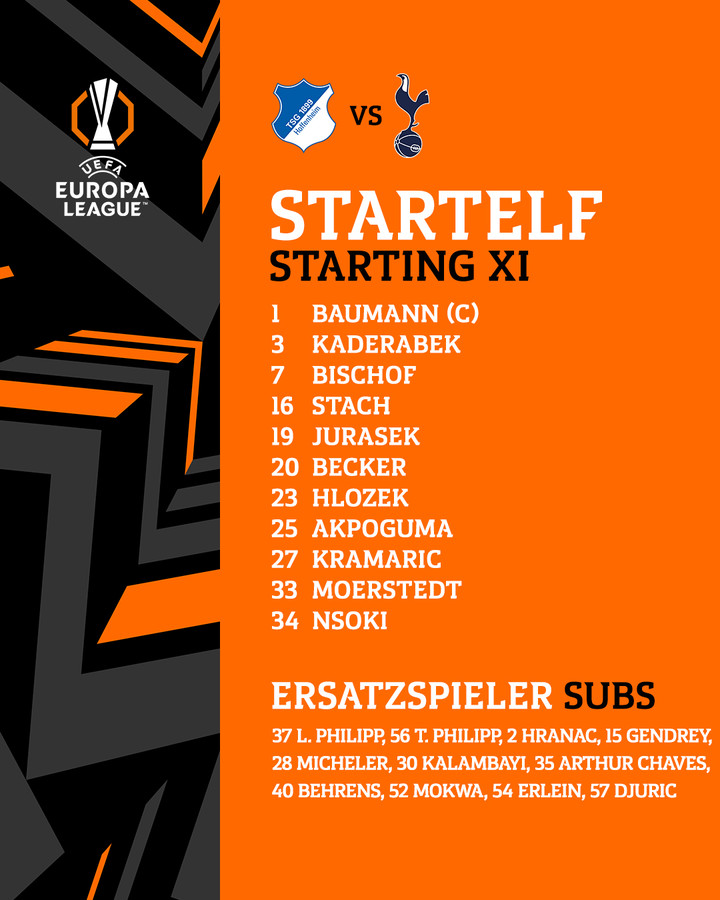 '손흥민 멀티골' 토트넘, 호펜하임에 3-2 신승...UEL 16강 직행 가능성 급상승!