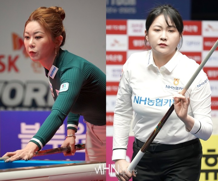 믿기지가 않네! '황제' 김가영, 시즌 6연승 정조준...결승 상대는 반등 노리는 김민아