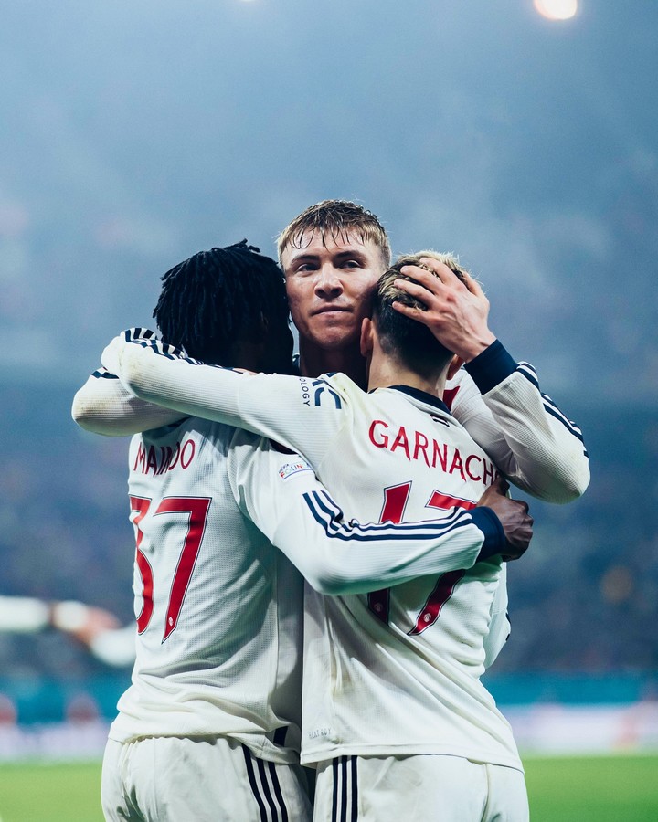 '유로파서는 강팀?' 맨유, '마이누 1골 1도움' 힘입어 FCSB 2-0 제압...UEL 16강 직행 확정