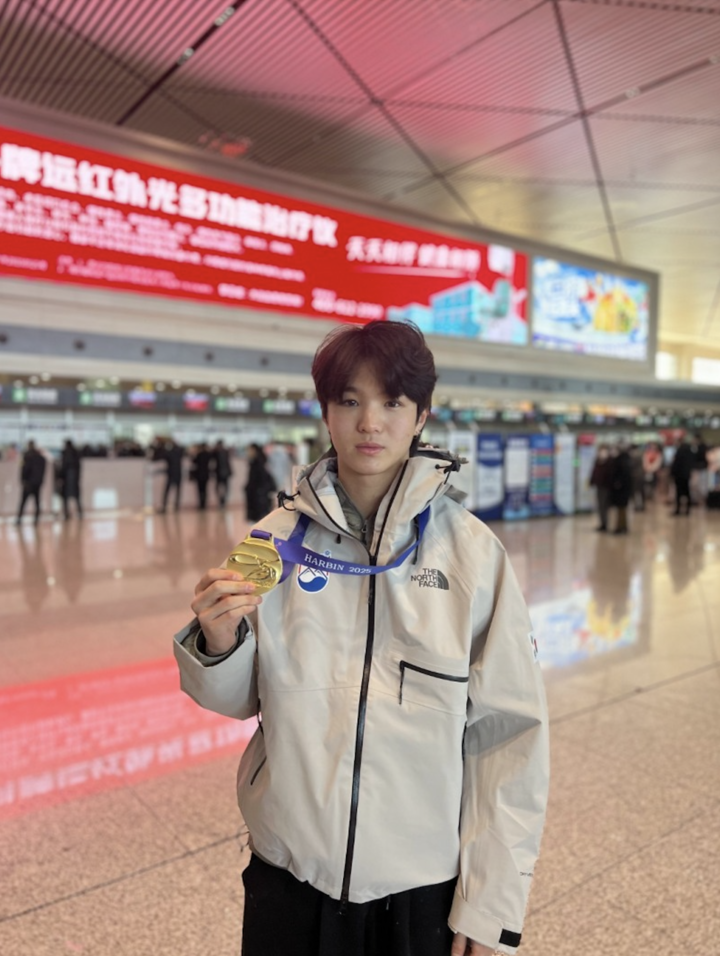 노스페이스 애슬리트 이승훈, '한국 최초' 프리스타일 스키 아시안게임 금메달!