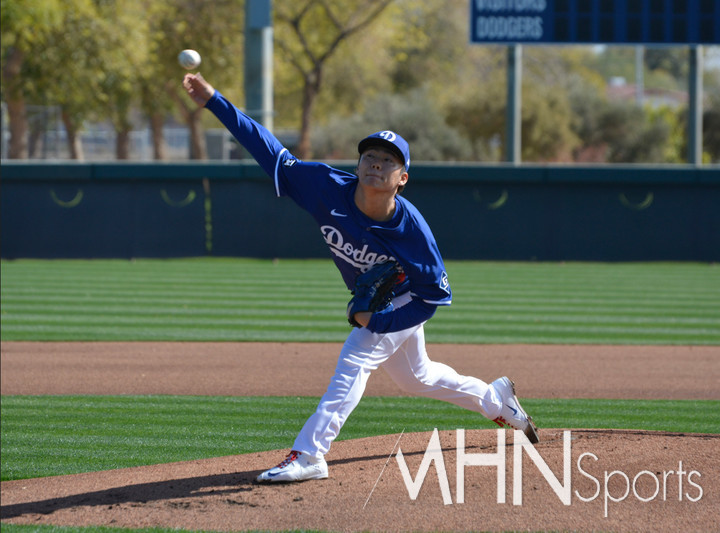 ‘4690억원’ 몸값 증명한 다저스 야마모토, 첫 라이브 BP서 구속 ‘153km’ 찢었다!